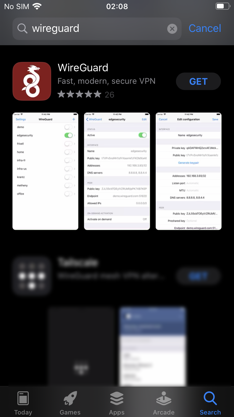 Le VPN WireGuard installation on iOS - Knowledgebase | Le VPN Le VPN WireGuard installation on iOS - Knowledgebase | Le VPN