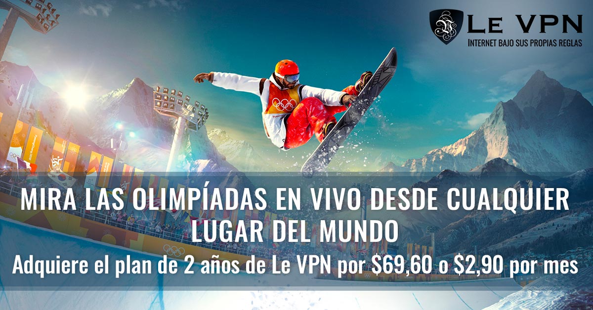 Cómo ver los Juegos Olímpicos 2018 en vivo desde cualquier lugar.
